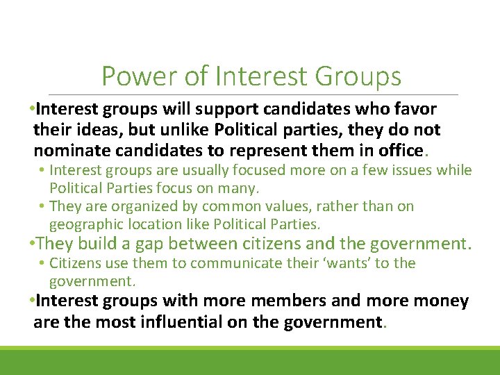 BELLWORK What is an interest group Page 503