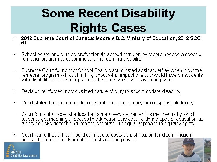 A BRIEF HISTORY OF DISABILITY RIGHTS IN CANADA