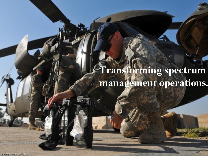 Global Electromagnetic Spectrum Information System Transforming ...