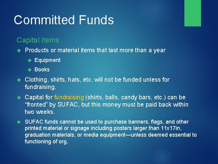 Student Organization Budget Training BROUGHT TO YOU BY