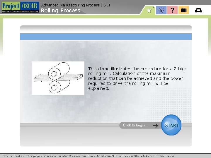 Rolling Process Instructional Design Document STAM Interactive Solutions