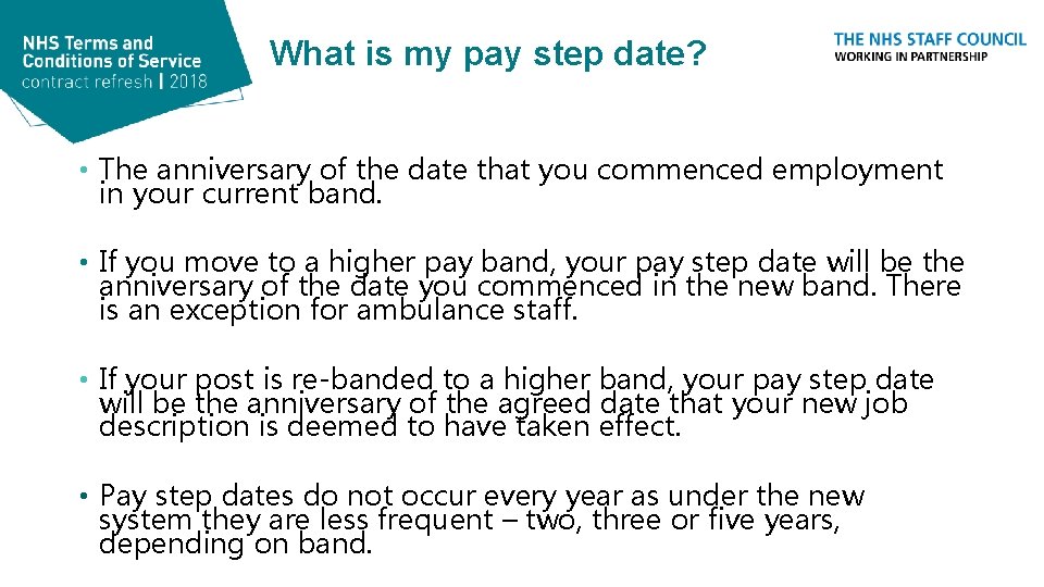 Pay progression Employee briefing pack What is pay