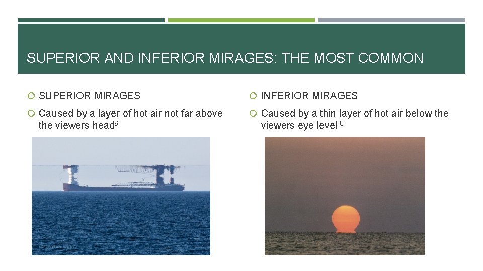 HALOS AND MIRAGES REBECCA SCHMIDT ENGINEERING PHYSICS 111