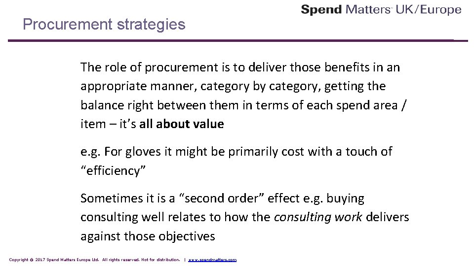 Applying Procurement Excellence to the NHS Peter Smith