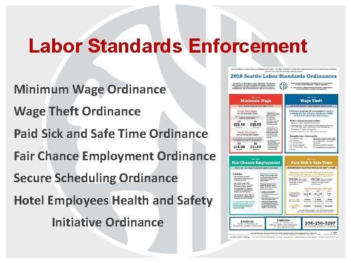 City of Seattle Office of Labor Standards HISTORY