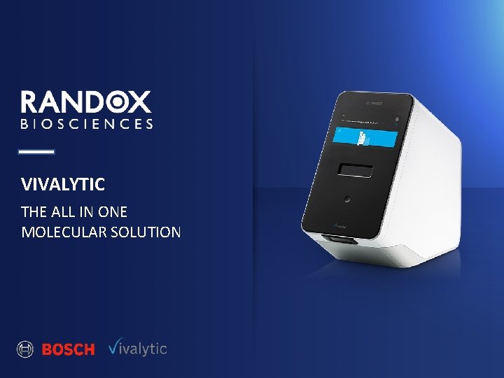 VIVALYTIC THE ALL IN ONE MOLECULAR SOLUTION Accurate