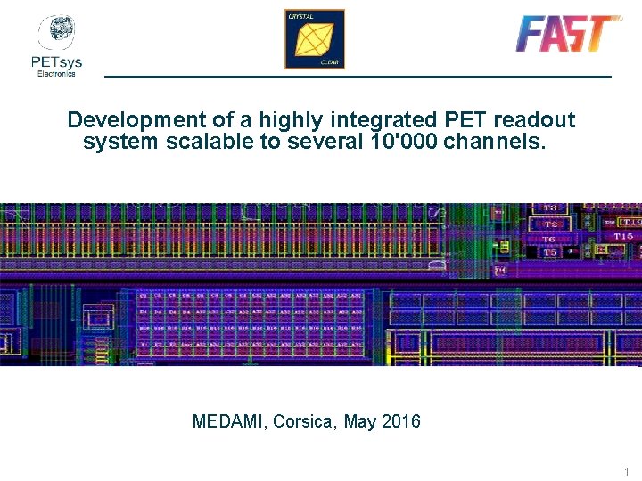 Development of a highly integrated PET readout system