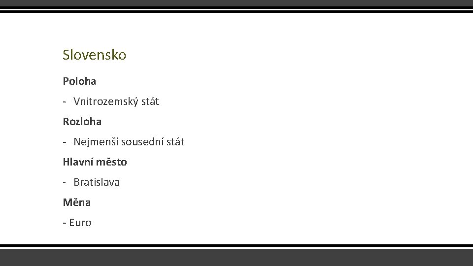 Slovensko Vlastivda 5 ronk Slovensko Mapa Slovenska Slovensko