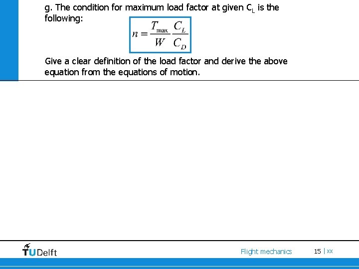 Flight and orbital mechanics Flight Mechanics practice questions