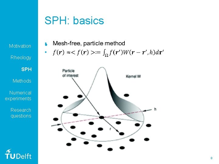 Tuning the surface tension in SPH independently of