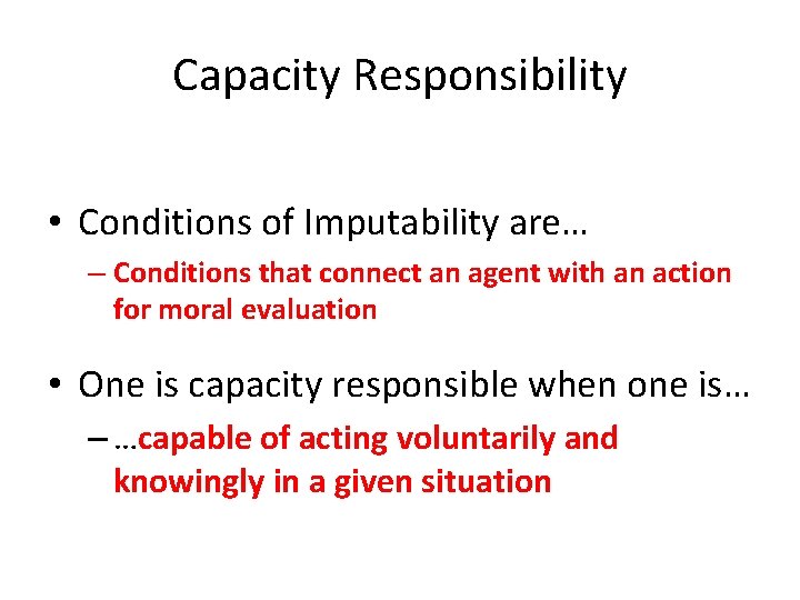Moral and Legal Responsibility in Biomatrix Summary of