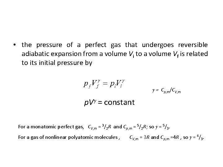 Chapter 2 The First Law Unit 3 adiabatic