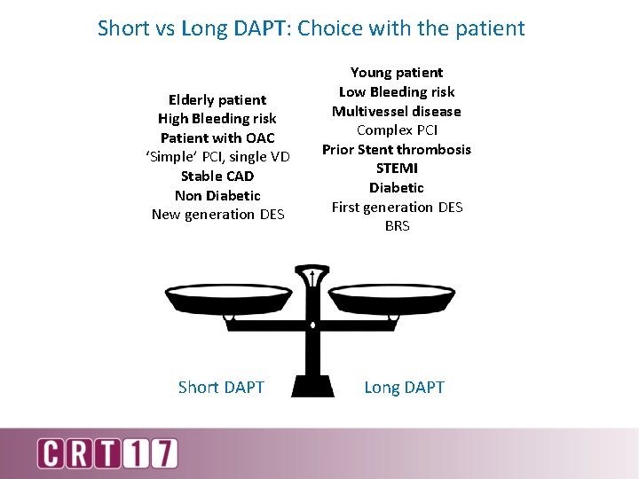 DES Thrombosis Restenosis DAPT Duration DES Thrombosis No