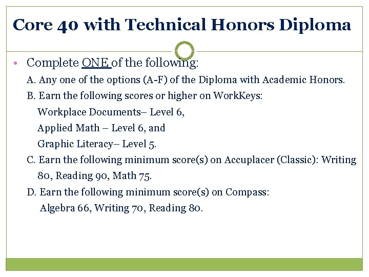 Indianas Graduation Requirements Class of 2023 Education in