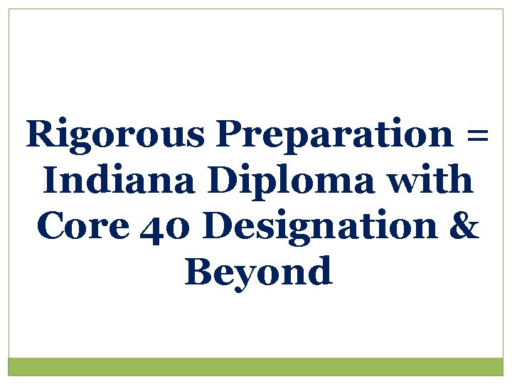 Indianas Graduation Requirements Class of 2023 Education in