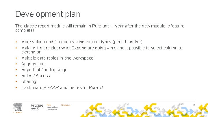Pure Master Class New Reporting Module Where are