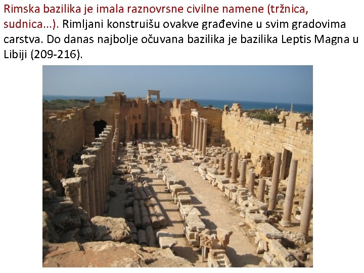 2 1 Umetnost antikog Rima Arhitektura Skulptura Slikarstvo