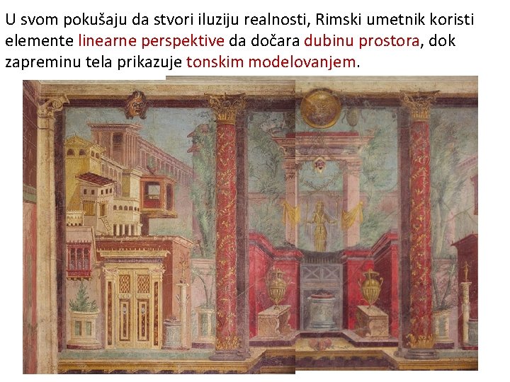 2 1 Umetnost antikog Rima Arhitektura Skulptura Slikarstvo