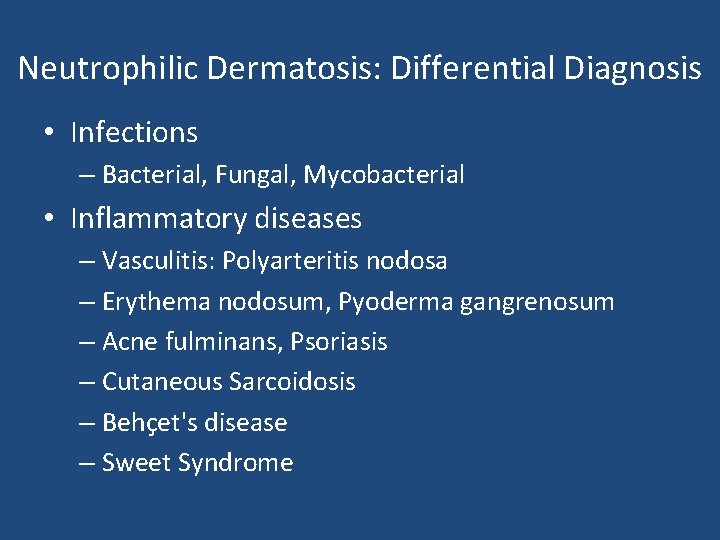The Sweet Spot A Case of Unusual Rash