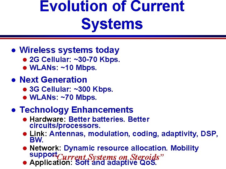 Wireless Communication and Networks Applications of Wireless Communication
