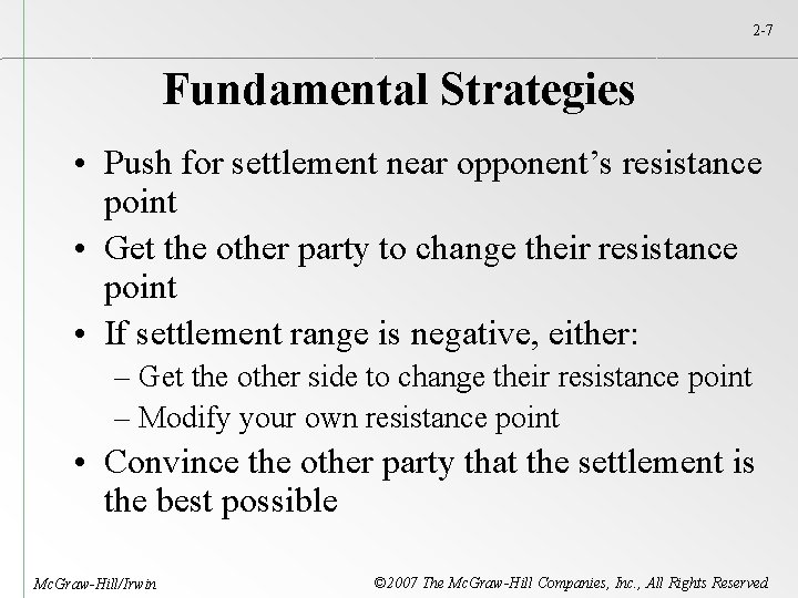 2 1 CHAPTER TWO Strategy and Tactics of