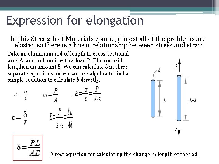 Mechanics of MaterialsME294 Lecture 2 Statics and Strength