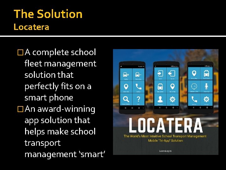 Pilot A Complete School Transport Management System in