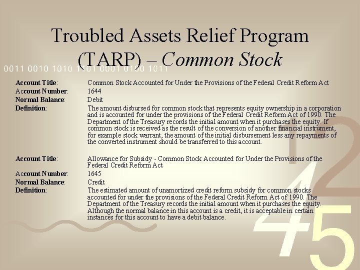 TARP GSE and BIT USSGL BOARD MEETING May