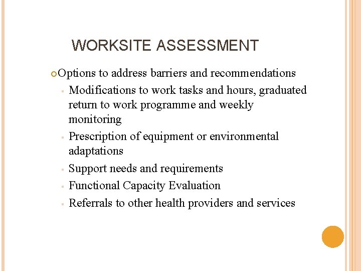 MICHELLE AYRES OCCUPATIONAL THERAPIST TRACEY BARNFIELD REGISTERED CLINICAL