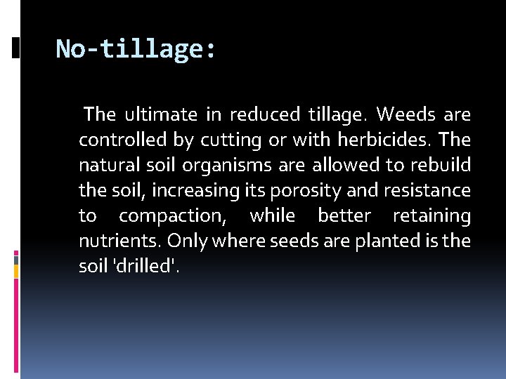 NEED FOR SOIL AND WATER CONSERVATION AND ITS