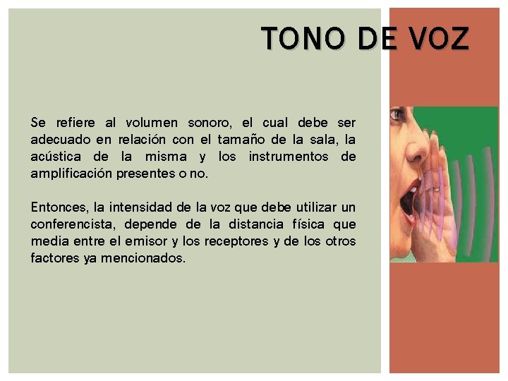 CUALIDADES DE LA VOZ Expresin Oral y Escrita