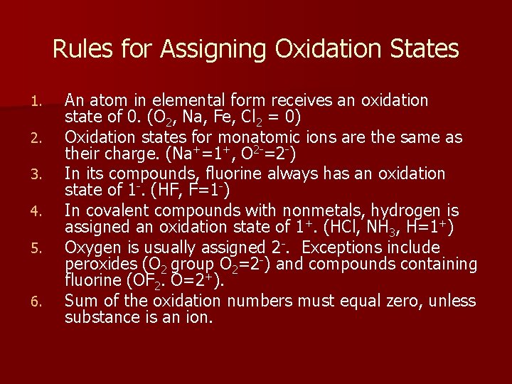 Chapter 4 Types of Chemical Reactions and Solution