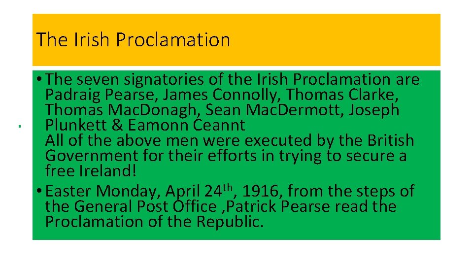 The Proclamation of the Republic By Valerie King