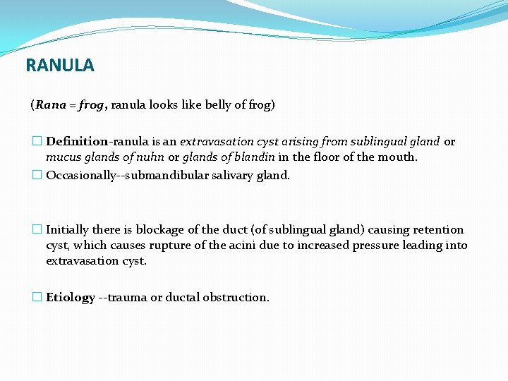 NON MALIGNANT LESIONS OF ORAL CAVITY DR DEEPIKA