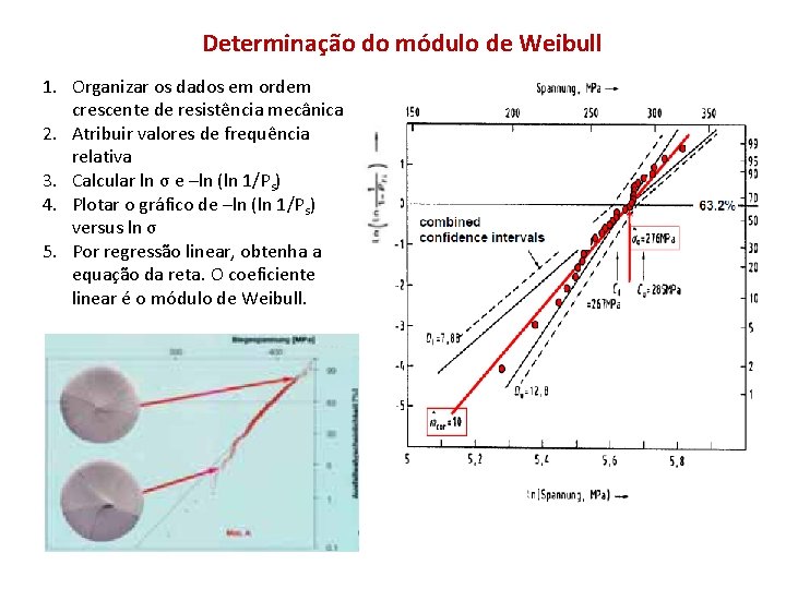 Propriedades mecnicas de cermicas Estatstica de Weibull Crescimento