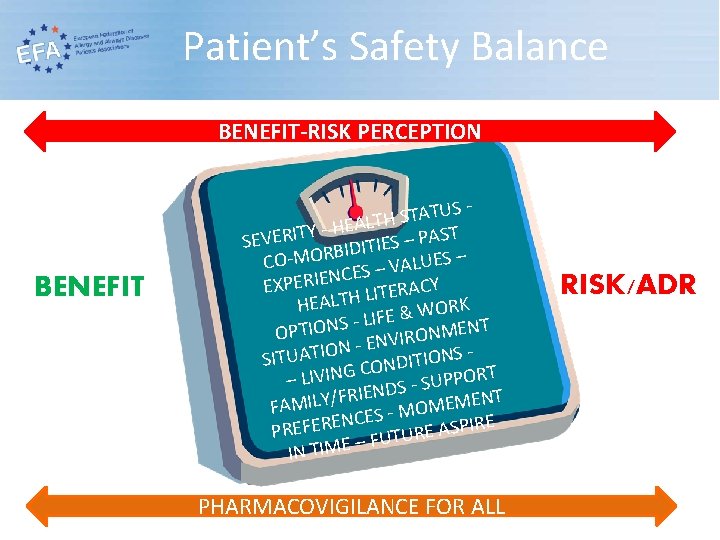 Benefits of a strong collaboration with patient groups