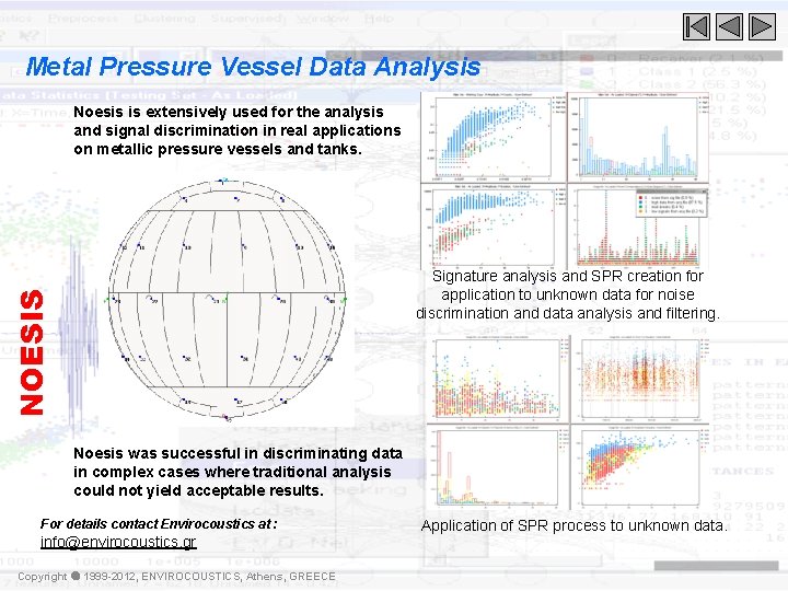 Applications Advanced Acoustic Emission Data Analysis Pattern Recognition