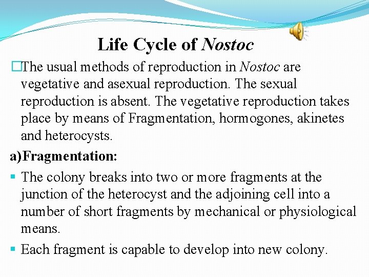 Unit 2 Bacteria and Cynobacteria Topic Life Cycle