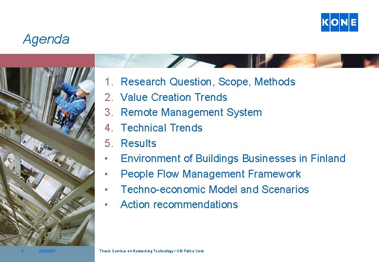 Remote Management of People Flow Systems in Buildings