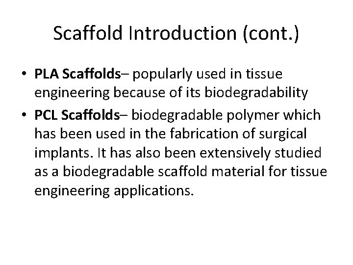 Adult Stem Cell Interaction With Engineered Scaffolds By