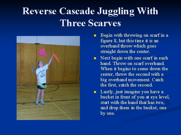 Juggling Grades 3 rd 4 th 5 th