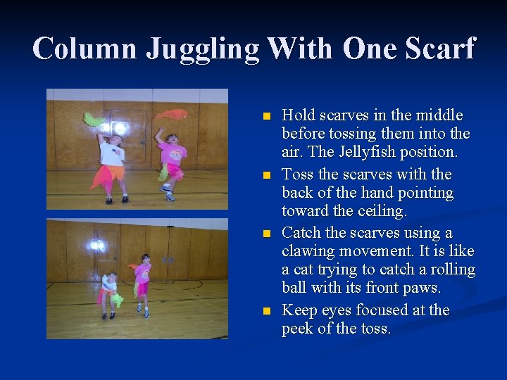 Juggling Grades 3 rd 4 th 5 th