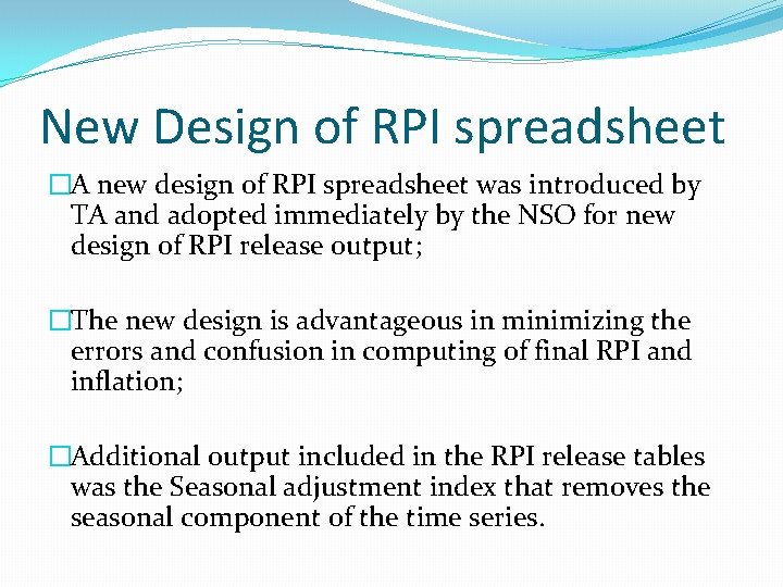 Kiribati Rebase Retail Price Index RPI 2006 Mission