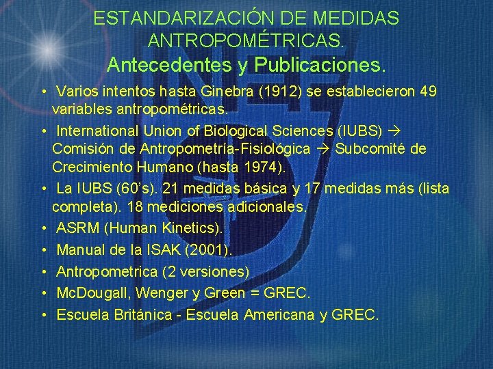 Isak Manual Antropometria