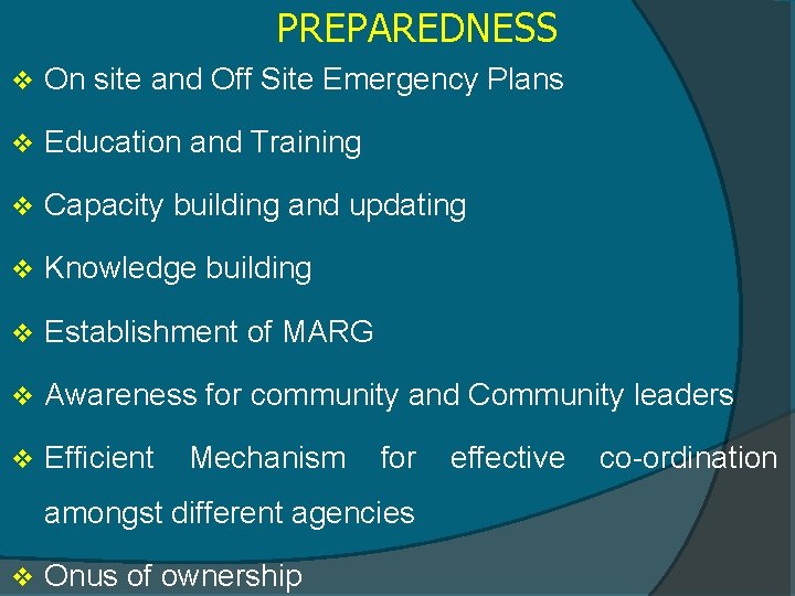 Presentation on On site and Off Site Emergency