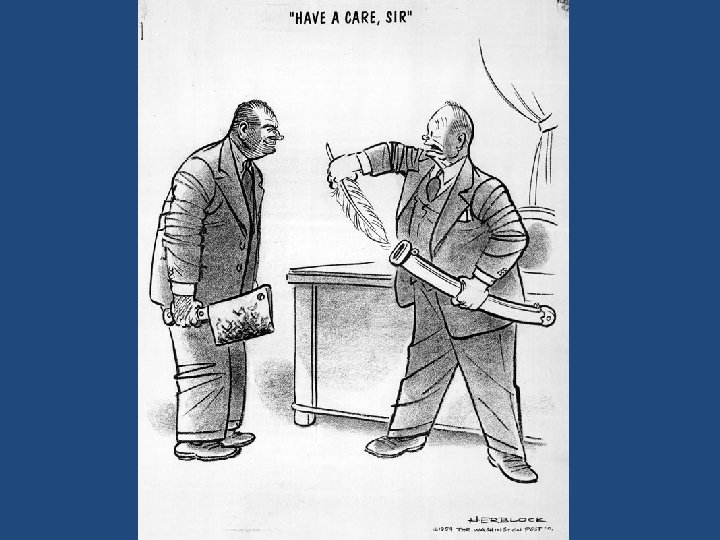 Herblock Political Comic Analysis 1949 By Fire Herblocks