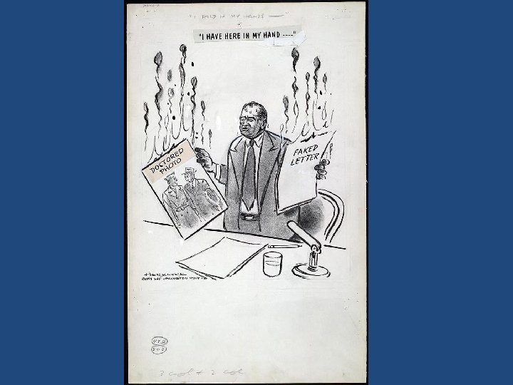 Herblock Political Comic Analysis 1949 By Fire Herblocks
