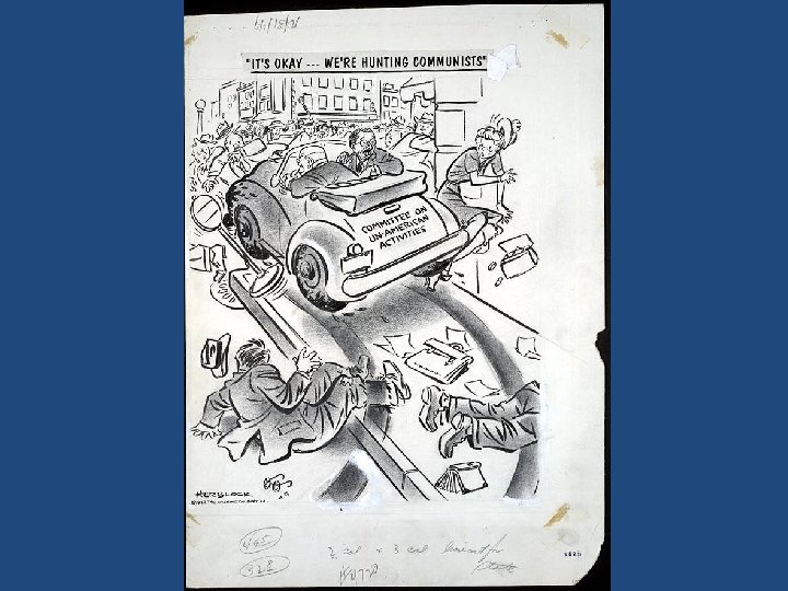 Herblock Political Comic Analysis 1949 By Fire Herblocks