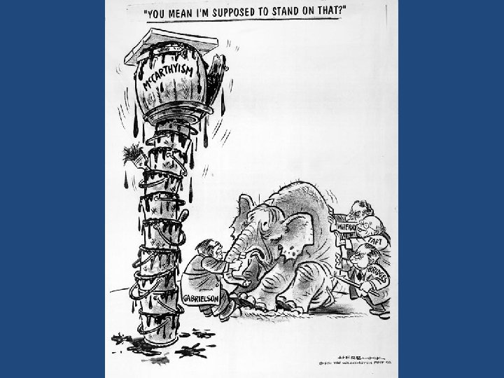 Herblock Political Comic Analysis 1949 By Fire Herblocks
