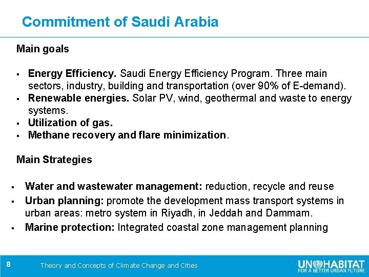 Module 2 The Practice of Urban Climate Change